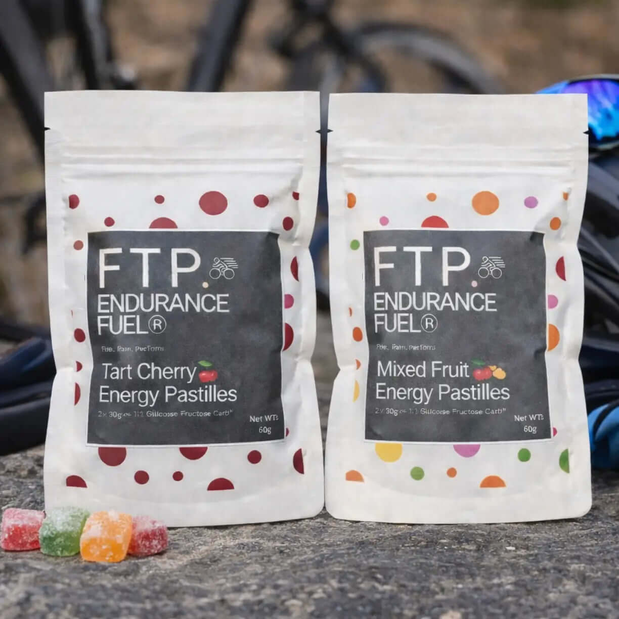 FTP Endurance Fuel | Carbs, Electrolytes & Chews for Running & Cycling